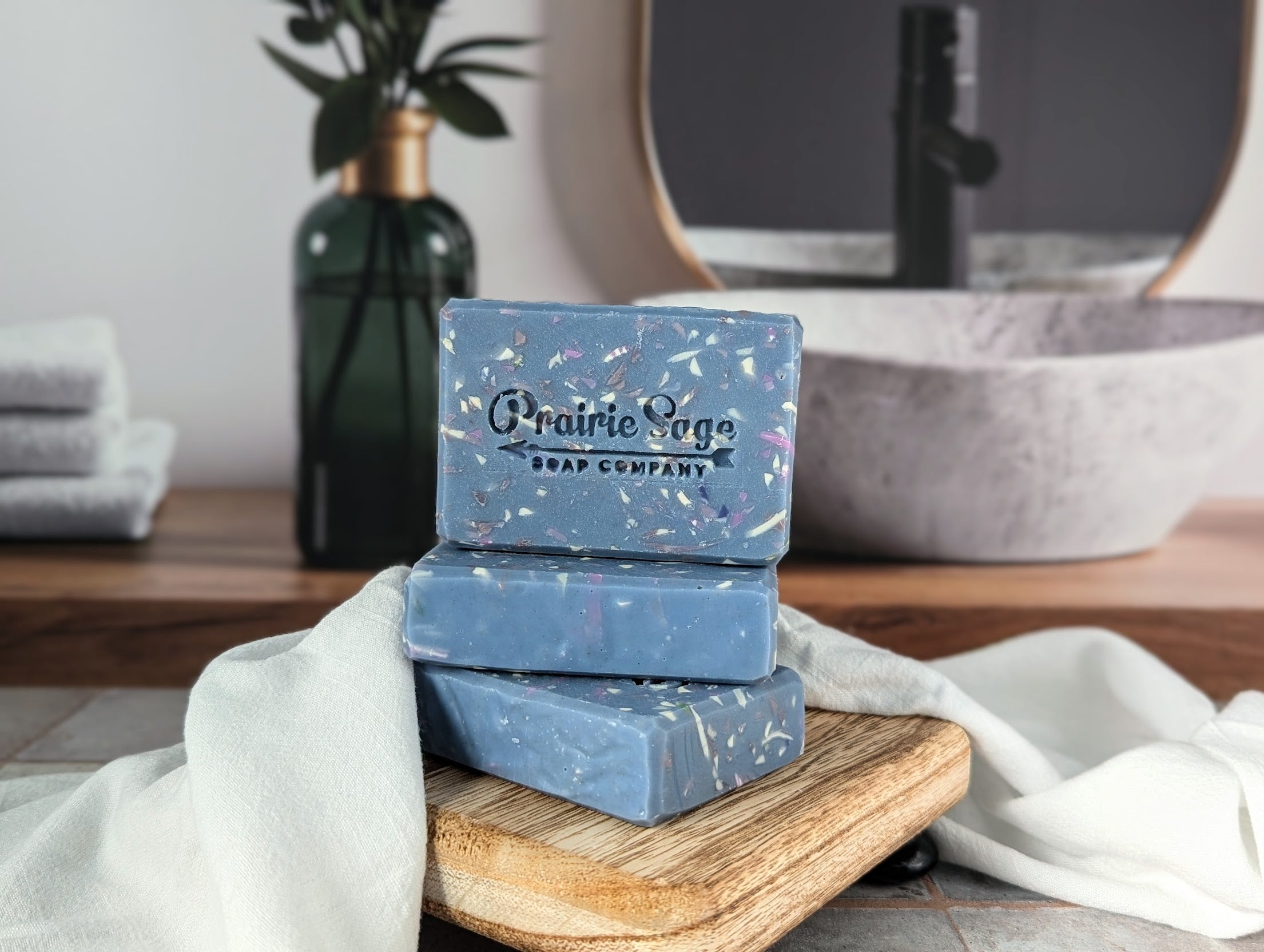 Terrazzo Lavender & Sage Scented Soap – Prairie Sage Soap